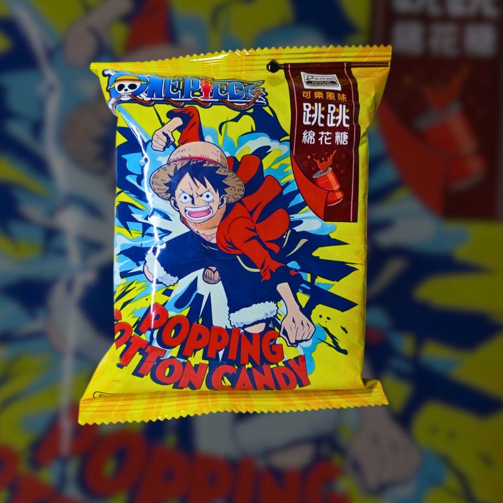 Algodão Doce One Piece sabor Cola 15g - Kazu Dooces