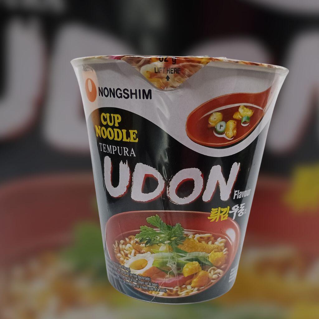 Cup Noodle Soup Tempura Udon Nongshim 62g - Kazu Dooces