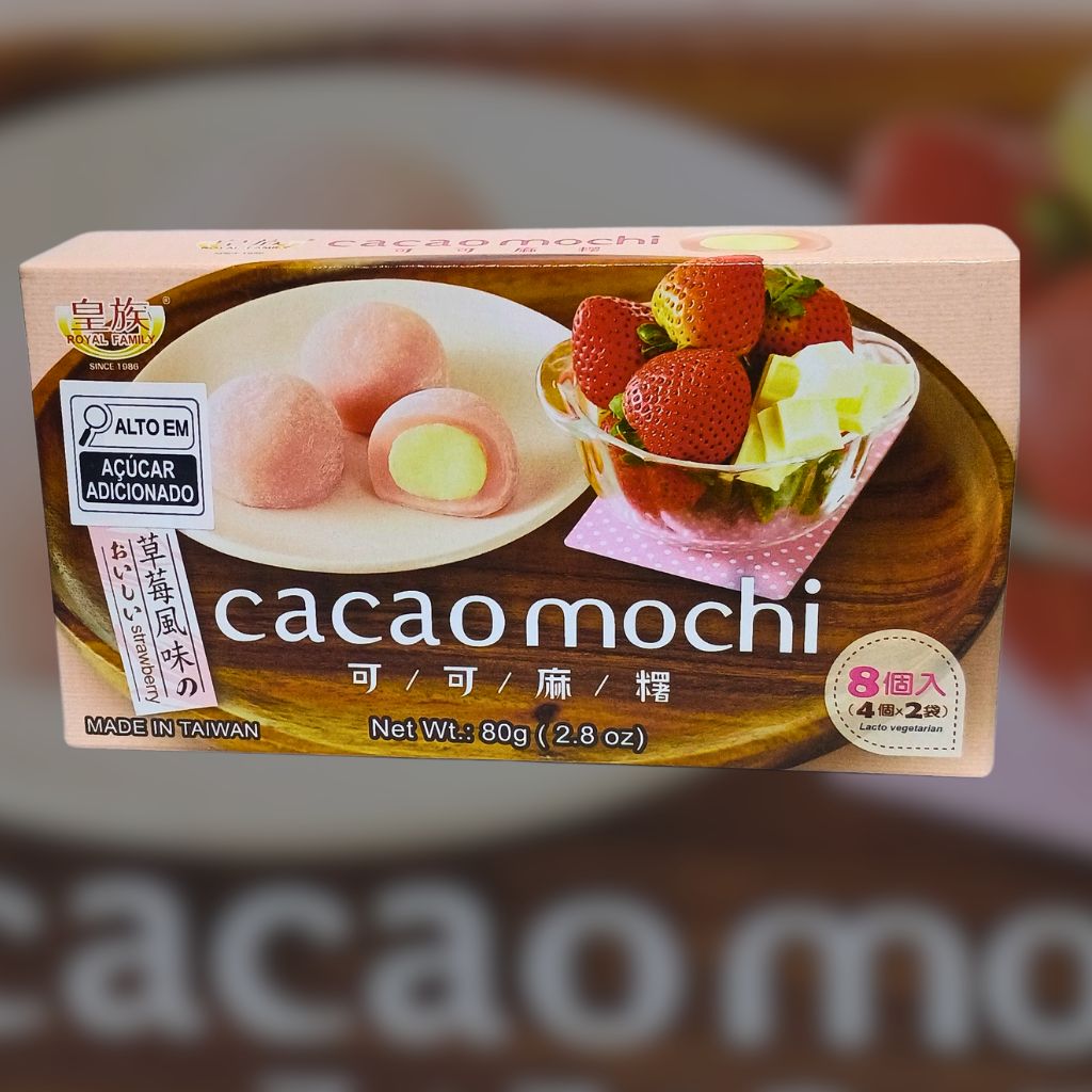 Moti Sabor Cacau com Morango 80g - Kazu Dooces